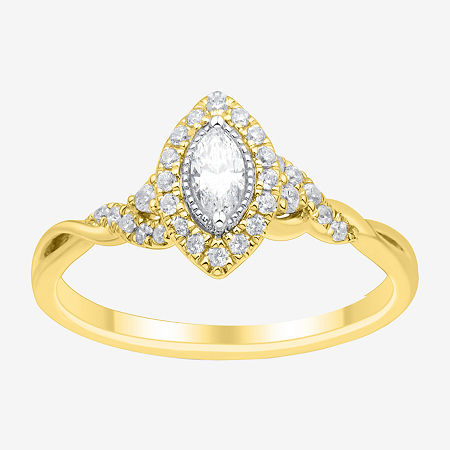 Click here for (H-I / Si1-Si2) Womens 1/3 CT. T.W. Lab Grown Whit... prices