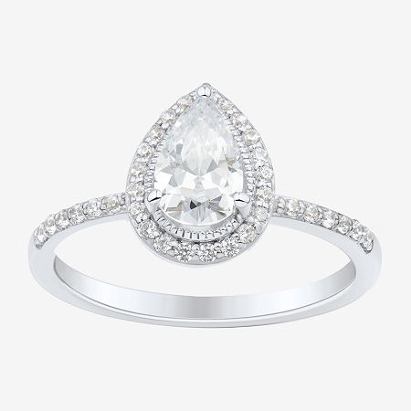 Click here for 1 CT.T.W. Lab-Grown (H-I / SI1-SI2) Diamond Pear S... prices