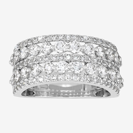 Click here for (H-I / Si1-Si2) Womens 5.5MM 2 CT. T.W. Lab Grown... prices