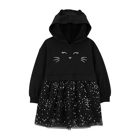 Click here for Carters Toddler Girls Long Sleeve Cuffed Sleeve Tu... prices
