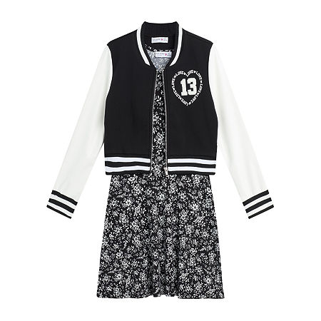 Click here for Knit Works Little & Big Kid Girls Midi Floral Dres... prices