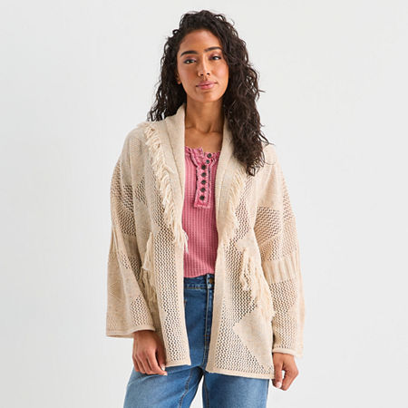 Click here for Frye and Co. Womens Open Front Cardigan  Large  Be... prices