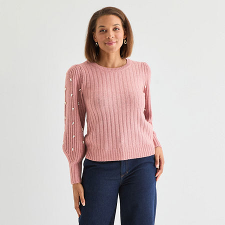 Click here for Liz Claiborne Womens Crew Neck Long Sleeve Pullove... prices