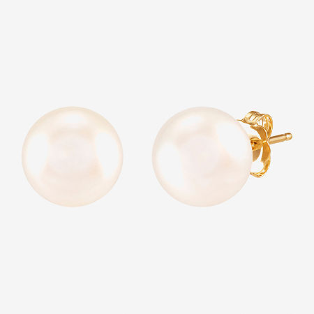 Click here for White Cultured Freshwater Pearl 14K Gold 8mm Ball... prices