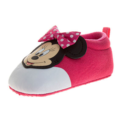 Josmo Girls Minnie Mouse Slip-On Shoe, Color: Fuchsia - JCPenney