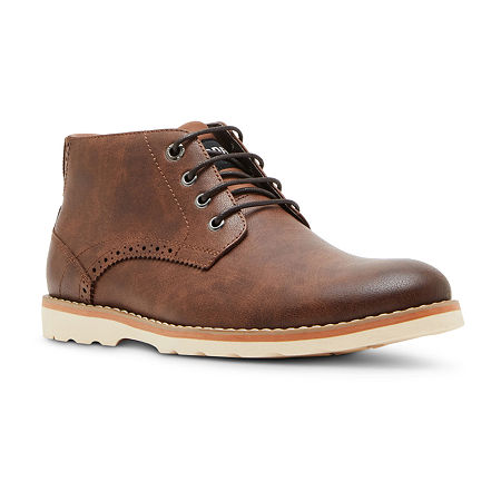 Click here for Steve Madden Mens Madden Baxter Flat Heel Lace Up... prices