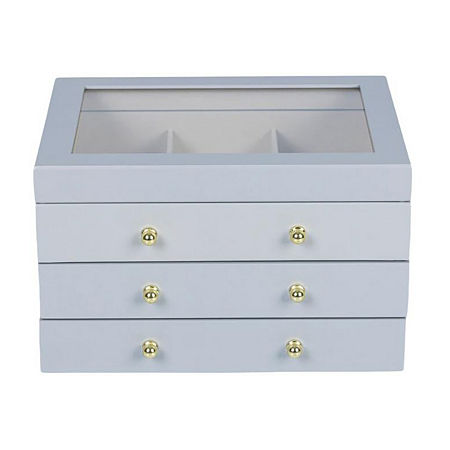Click here for Jewelry Box  One Size  Gray prices