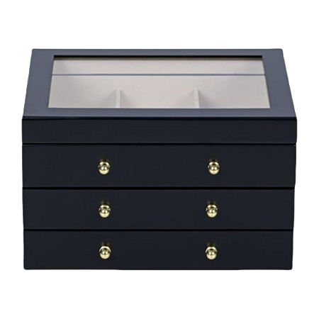Click here for Black Jewelry Box  One Size  Black prices