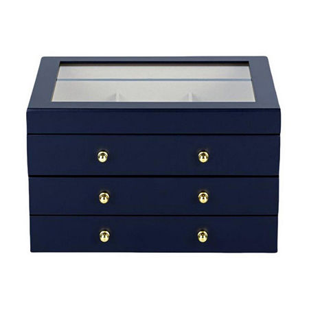 Click here for Jewelry Box  One Size  Blue prices