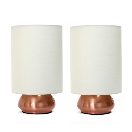 Click here for Simple Designs Gemini Mini Touch Lamp w/Fabric Sha... prices