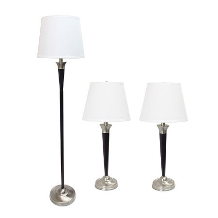 Click here for All the Rages Elegant Designs 3-pc. Lamp Set  One... prices