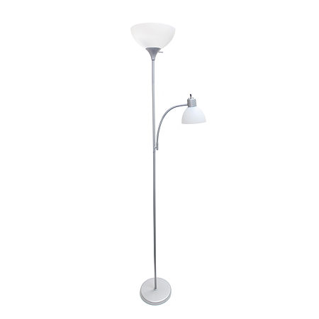 Click here for Simple Designs Floor Lamp with Reading Light prices