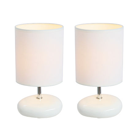 Click here for Simple Designs Stonies Small Stone Look Bedside La... prices