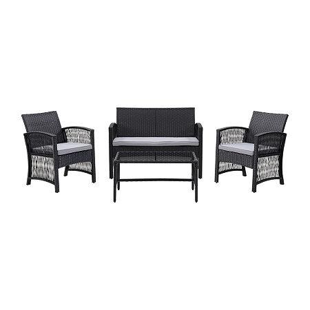 Click here for Corliving Parksville 4-pc. Conversation Set  One S... prices