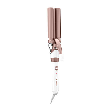 Click here for Conair Double Ceramic Rose Gold Triple Hair Waver... prices