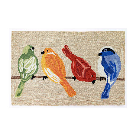 Click here for Liora Manne Frontporch Birds Neutral 26 x 4 Outdoo... prices