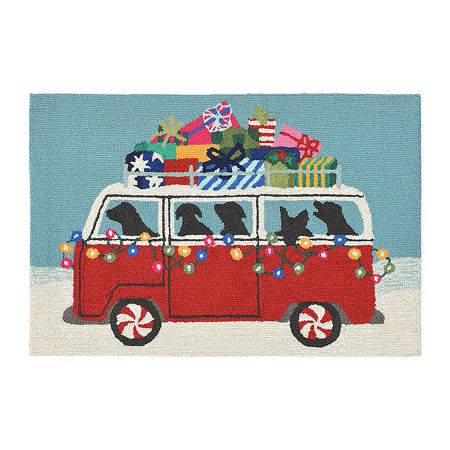 Click here for Liora Manne Front Porch Indoor/Outdoor Happy Howli... prices