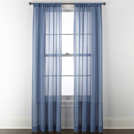 Click here for Home Expressions Remy Solid Rod Pocket Sheer Singl... prices