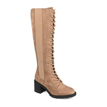 Click here for Journee Collection Womens Jenicca Stacked Heel Dre... prices