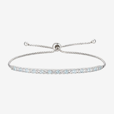 Click here for Gemstone Sterling Silver Bolo Bracelet  One Size... prices