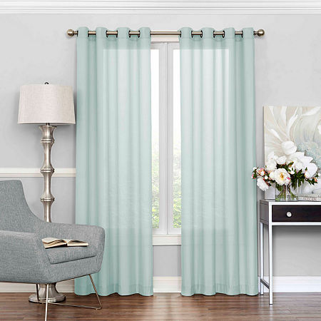 Click here for Eclipse Liberty Grommet Top Sheer Single Curtain P... prices