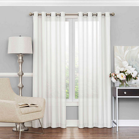 Click here for Eclipse Liberty Grommet Top Sheer Single Curtain P... prices