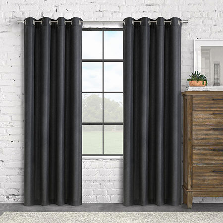 Click here for Abstract Grommet Top Light-Filtering Single Curtai... prices