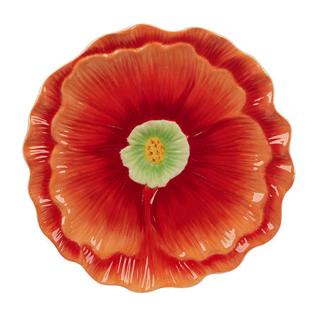 Certified International Blossom 3-d Floral Platter - Miscellaneous