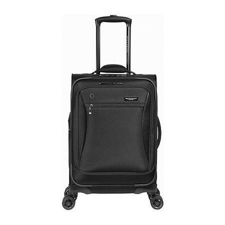 Click here for WallyBags 20 Expandable Spinner Carry-On Bag - Bla... prices