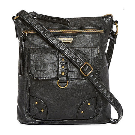 Click here for Stone Mountain Smokey Flap Crossbody Bag  One Size... prices