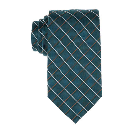 Click here for Stafford Marvin Grid Tie  One Size  Green prices
