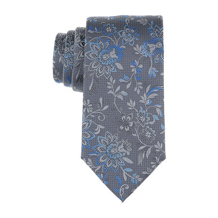 Click here for Stafford Treanor Floral Tie  One Size  Black prices