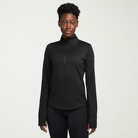 Click here for Nike Womens Mock Neck Long Sleeve Active Quarter-Z... prices
