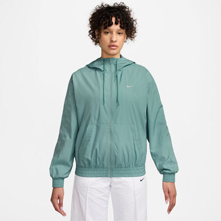 Click here for Nike Womens Sportswear Classic Zip-Front Hooded Ja... prices