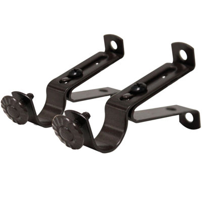 Rod Desyne 2-pk. 13/16" Curtain Rod Wall Brackets - JCPenney
