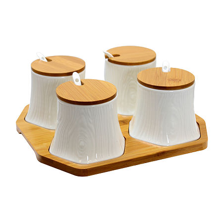 Click here for Elama Spice  Jam and Salsa Ceramic Jars with Lids... prices