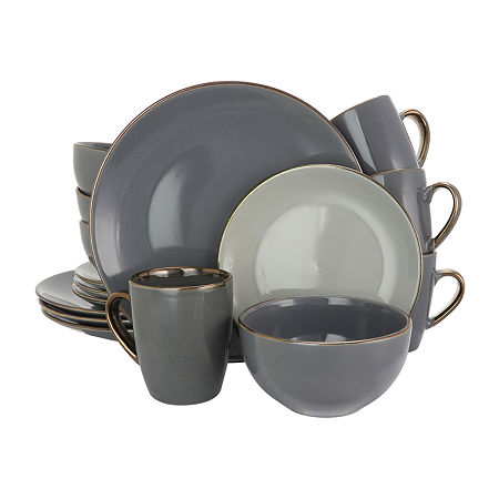 Click here for Elama Tahitian Grand 16-pc. Stoneware Dinnerware S... prices