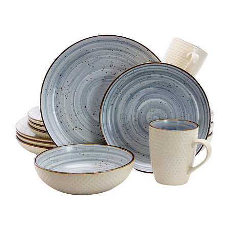 Click here for Elama Mellow 16-pc. Stoneware Dinnerware Set  One... prices
