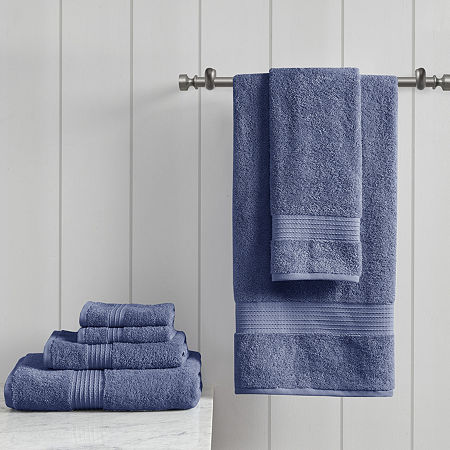 Madison Park Quick Dry 6-Pc. Bath Towel Set - Navy