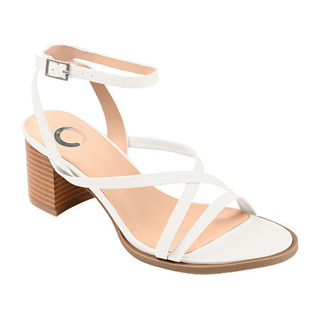 Click here for Journee Collection Womens Anikah Block Heel Strapp... prices