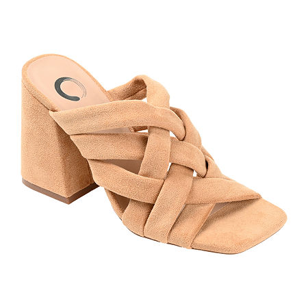 Click here for Journee Collection Dorisa Womens Open Toe Block He... prices