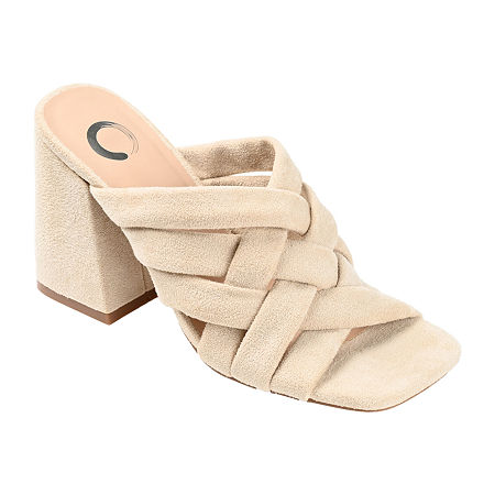 Click here for Journee Collection Dorisa Womens Open Toe Block He... prices