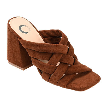 Click here for Journee Collection Dorisa Womens Open Toe Block He... prices