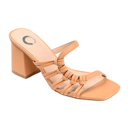 Click here for Journee Collection Emory Womens Open Toe Block Hee... prices