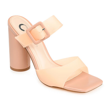 Click here for Journee Collection Luca Womens Open Toe Block Heel... prices