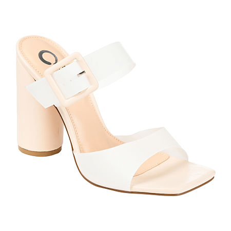 Click here for Journee Collection Luca Womens Open Toe Block Heel... prices