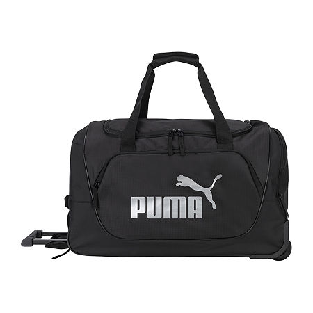 Click here for Puma 22 Wanderer Rolling Duffel Bag  One Size  Bla... prices