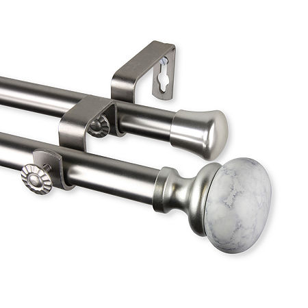 Click here for Rod Desyne Merlyn Double Curtain Rod  One Size  Si... prices