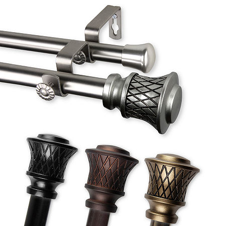 Click here for Rod Desyne Lennart Double Curtain Rod  One Size  B... prices