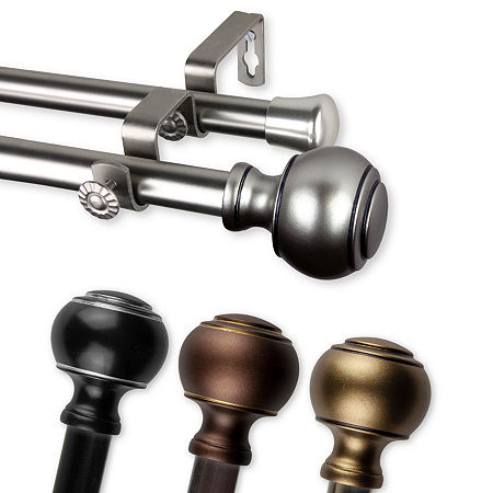 Click here for Rod Desyne Jaylin Double Curtain Rod  One Size  Ye... prices